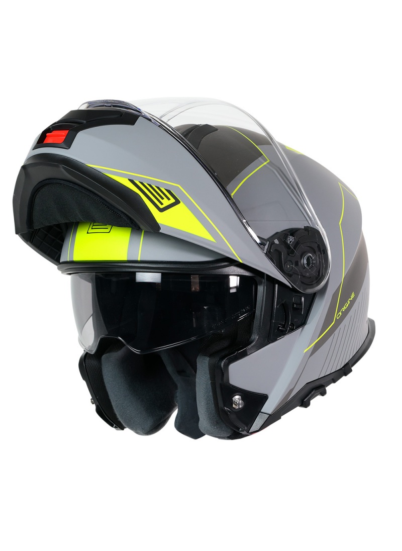 Origine Logic Flip Up helmet. ECE approved and Pinlock Ready